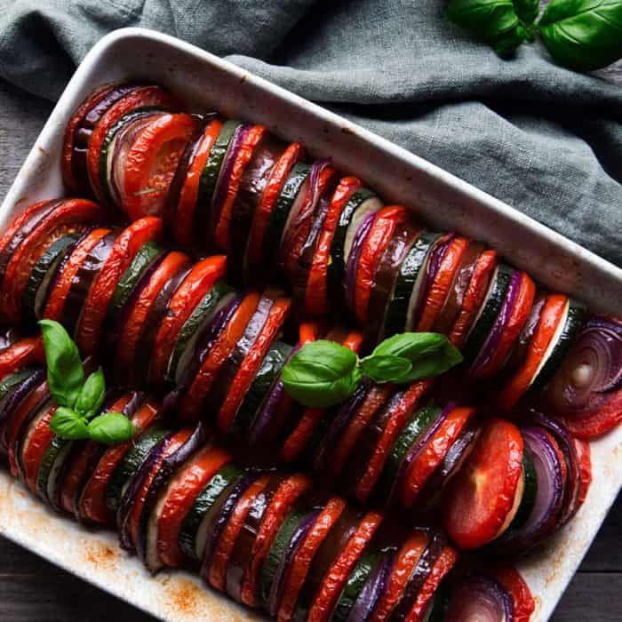 Tomato, Squash, and Eggplant Tian | Mastering Diabetes