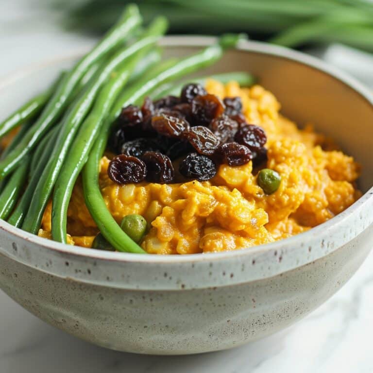 Curried Oats with Green Beans | Mastering Diabetes